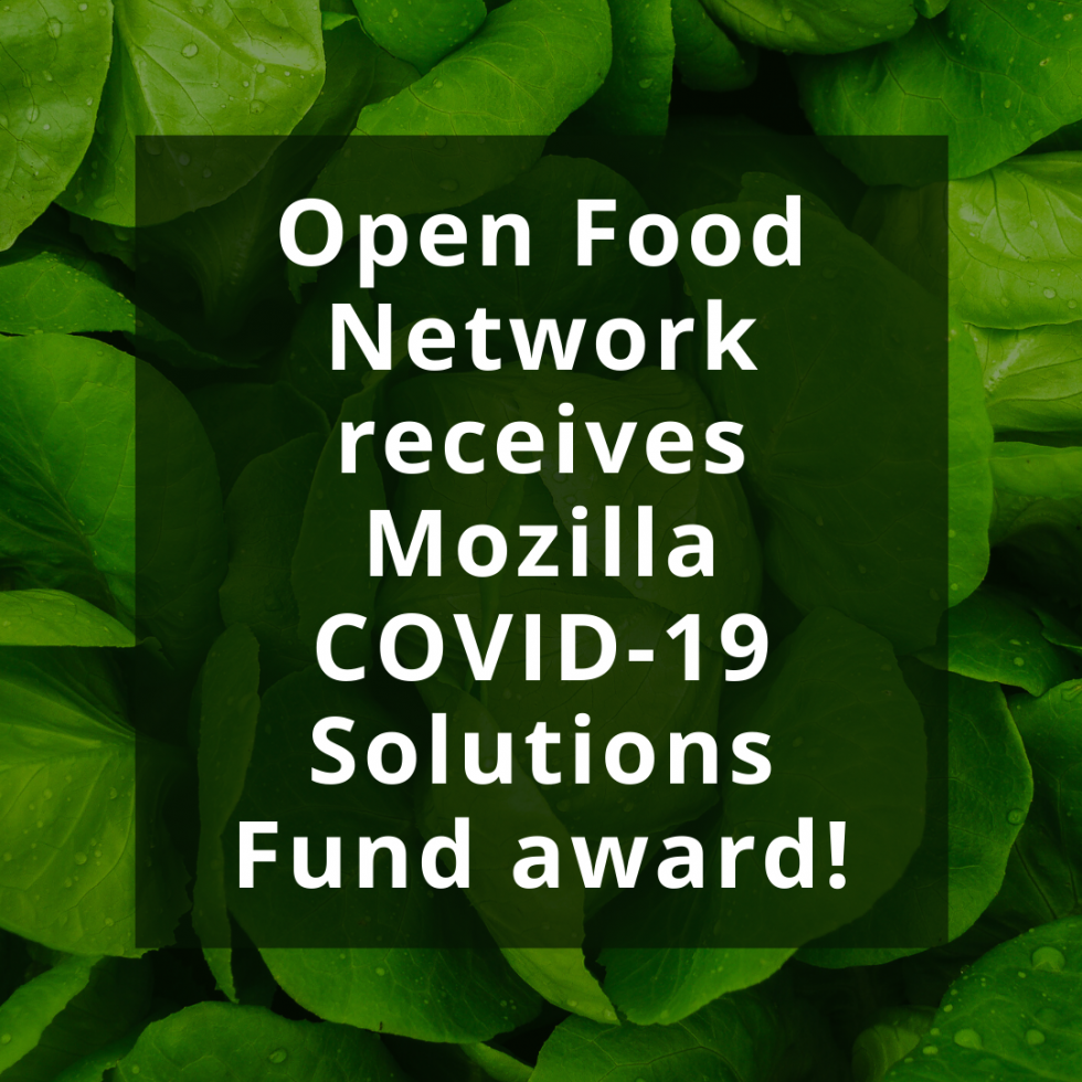 Open Food Network wins international award! - Open Food Network Australia