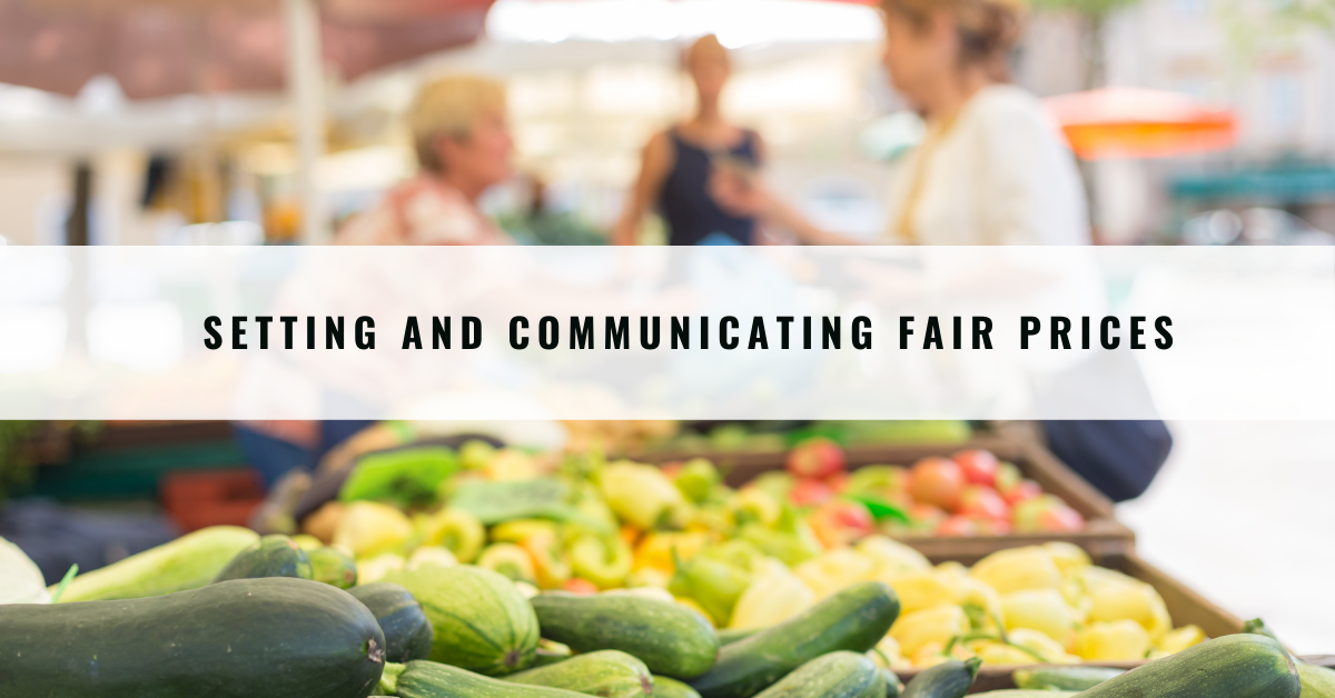 How to set a fair price - Open Food Network Australia